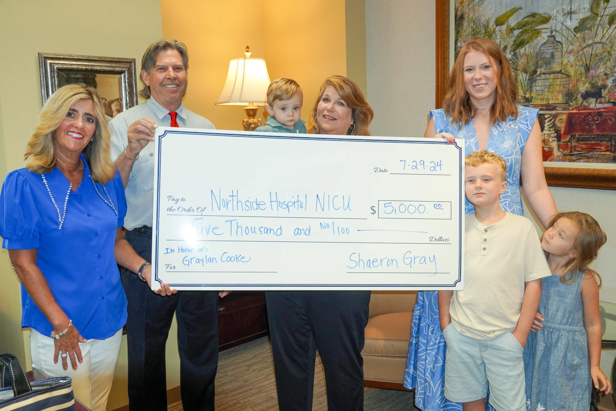 Foundation for Premature Infants Gives $5,000 to Northside Hospital ...